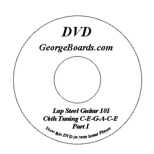 LAP STEEL GUITAR Instruction DVD Beginner Combo Lesson 3 DVD set plus 2 ...