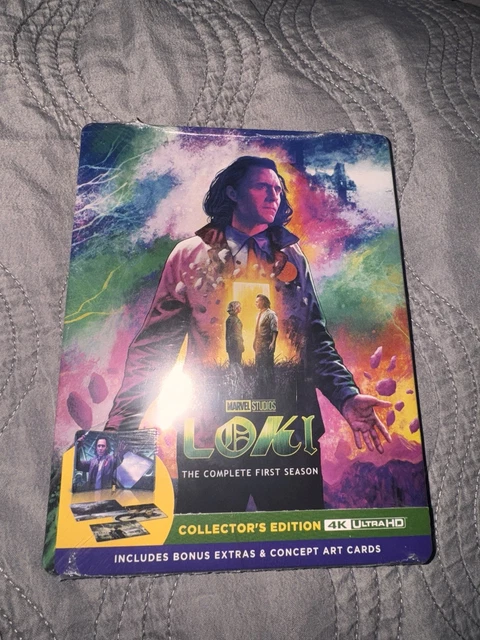 LOKI: COMPLETE FIRST Season - 4K UHD Blu-ray - Steelbook - Marvel - NEW ...