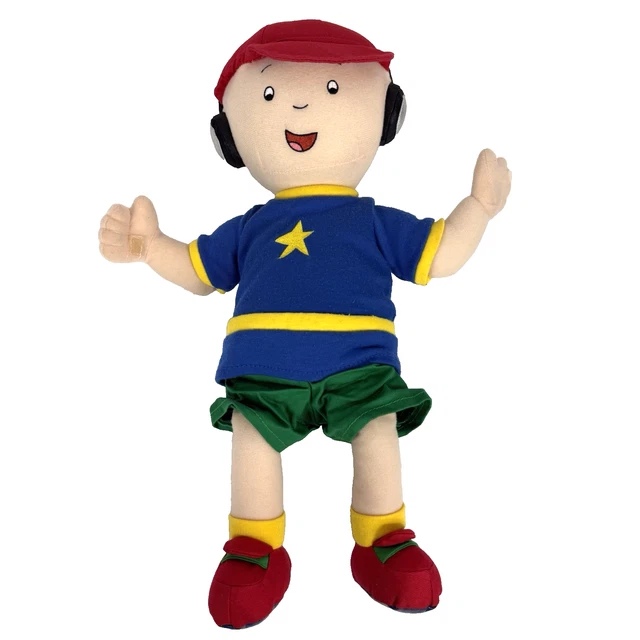 CAILLOU TALKING AND Singing Plush 17" Doll Sing Along Cinar Vintage ...