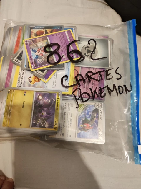 CARTES POKÉMON LOT De 862 Cartes Neuf EUR 40,00 - PicClick FR