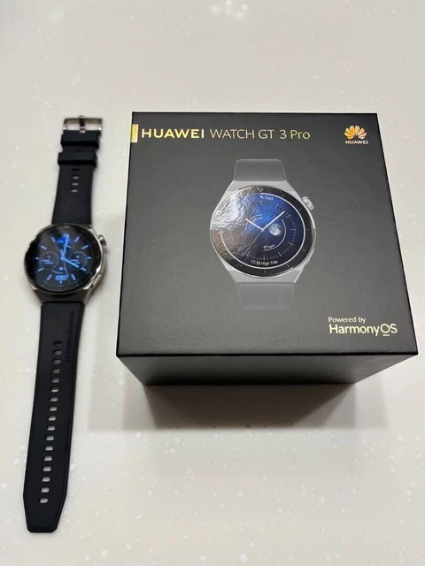 HUAWEI SMART WATCH GT3 Pro Active Series Sapphire Black ODN-B19 £214.11 ...
