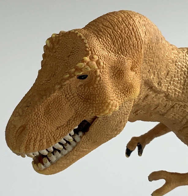 SCHLEICH RARE GOLD Dinosaur Tyrannosaurus Rex Gold Figure T-Rex Retired ...