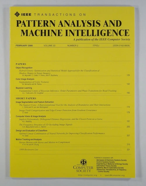 2000 IEEE MACHINE INTELLIGENCE Vol22No2 genetic algorithms IMAGE ...