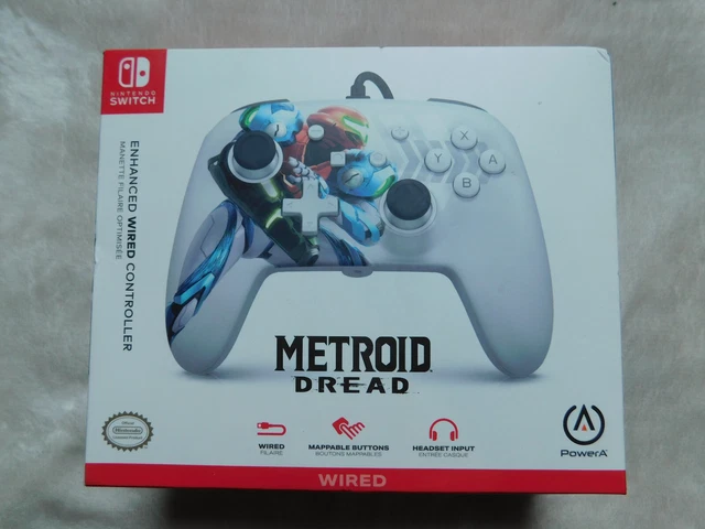 MANETTE FILAIRE METROID Dread / Power A / Nintendo Switch EUR 30,00 - PicClick FR