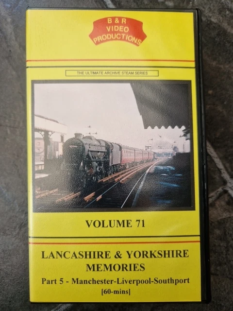 ULTIMATE ARCHIVE STEAM VHS Vol 71 Lancashire & Yorkshire Memories Part ...