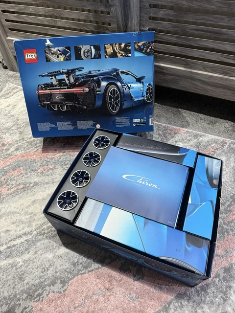 LEGO TECHNIC 42083 Bugatti Chiron Building Set 3599 Pieces *DAMAGED BOX ...