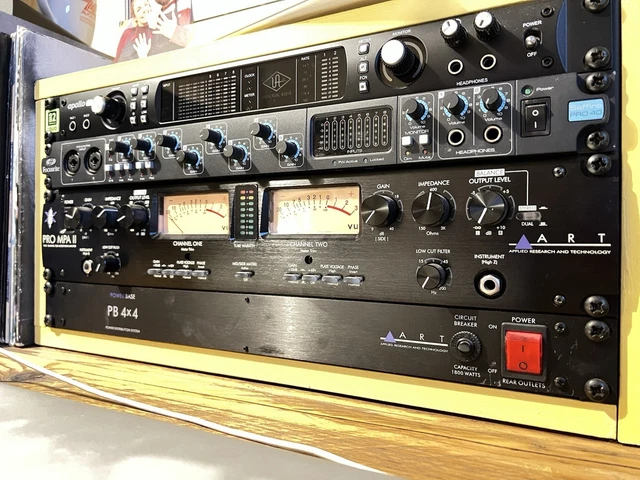 ART PRO MPA II Two-Channel Tube Microphone Preamp £291.88 - PicClick UK