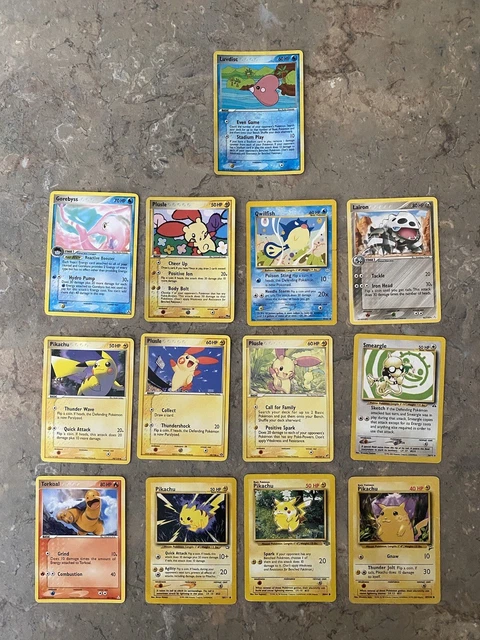 LOT OF 13 Pokemon Cards Multiple Pikachu Various Condition $14.99 ...