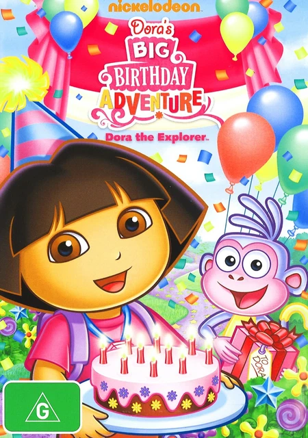 112DNEW SEALED DORA THE EXPLORER DORA'S BIG BIRTHDAY ADVENTURE DVD ...