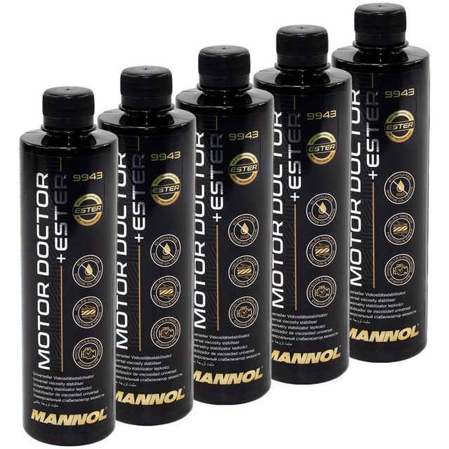 MANNOL MOTEUR LIFE 5x 450 ML Additif Protection Essence Diesel Mastic ...