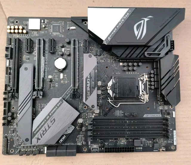 ASUS ROG STRIX Z390-E Gaming Intel LGA 1151 Motherboard DDR4 (READ ...
