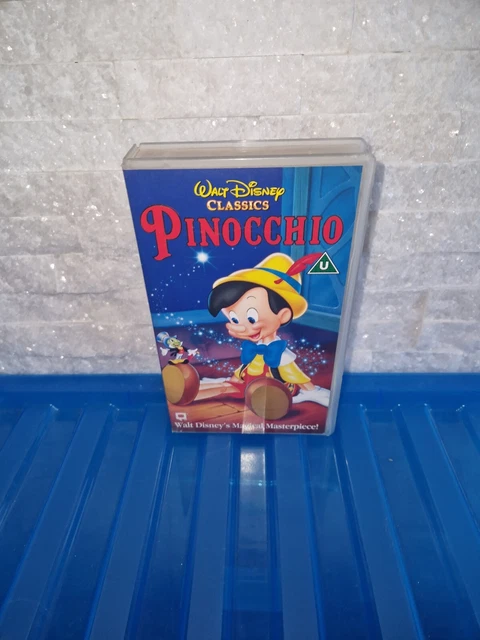 PINOCCHIO VHS VIDEO Walt Disney Classics EUR 7,03 - PicClick IT
