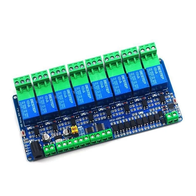 12V RELAYS MODULE 8 Channel Modbus RTU With RS485 TTL Communication $28.21 - PicClick AU