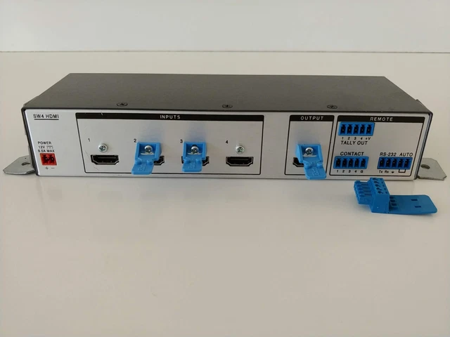 EXTRON SW4 HDMI - 4 Input HDMI Switcher (60-841-02) w/ AC Adapter $109. ...