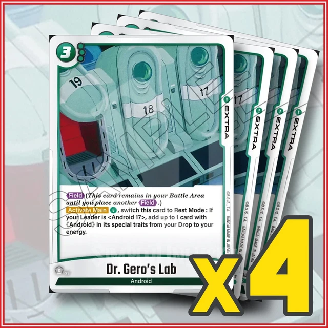 DRAGON BALL SUPER FUSION WORLD : Dr. Gero's Lab Awakened Pulse FB01-102 ...