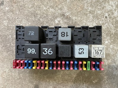 VW GOLF 3 Vento convertible fuse box fuses relay 99 Golf 2 new ZE etc £ ...