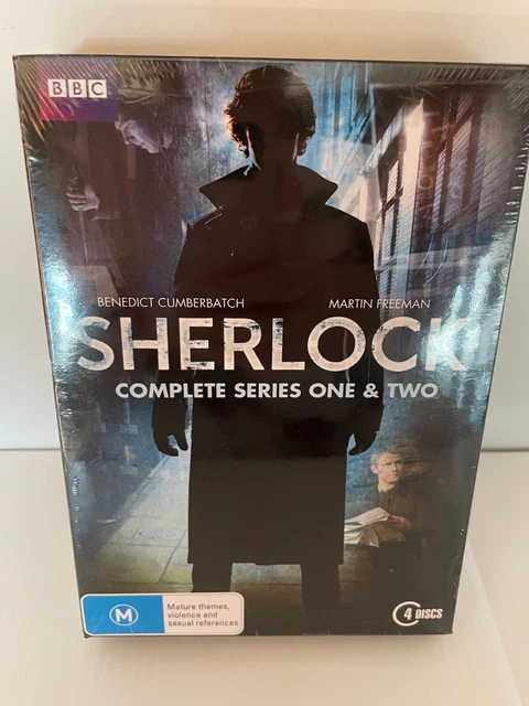 SHERLOCK COMPLETE TV Series 1 & 2 DVD PAL BBC R4 Cumberbatch SEALED ...