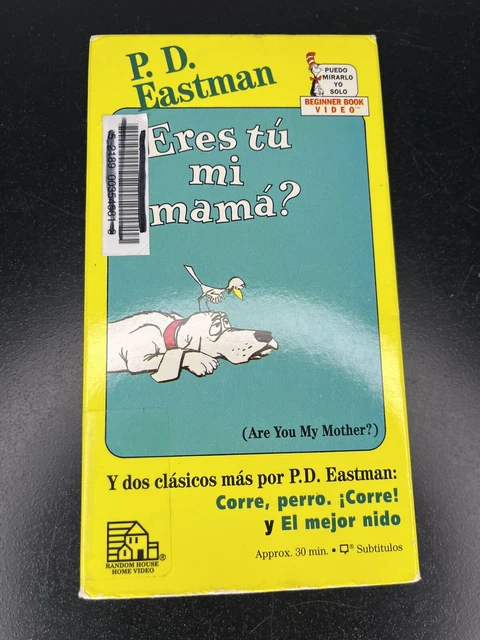 ERES TU MI Mama? [VHS Tape] Dr Seuss - Are You My Mother - 074645124933 ...