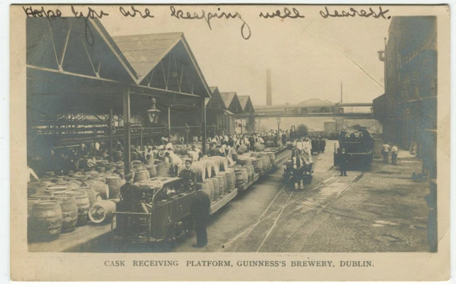 CASK RECEIVING PLATFORM, GUINNESS'S BREWERY, DUBLIN - Co Dublin ...