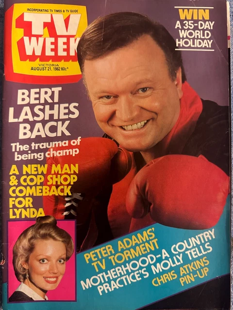TV WEEK MAGAZINE - 1982 - Jaclyn Smith, Betty Bobbitt, Jacqui Gordon ...