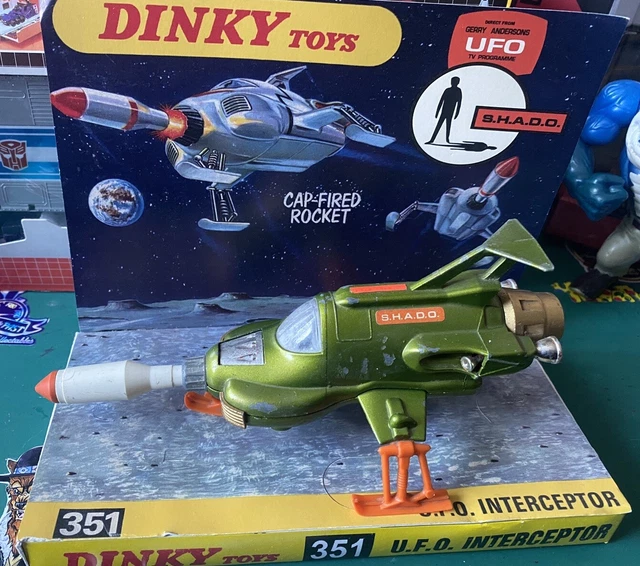 DINKY TOYS UFO Interceptor Original Missile £75.00 - PicClick UK
