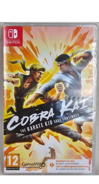 COBRA KAI THE Karate Kid Saga Continues (Code in Box) Nintendo Switch ...