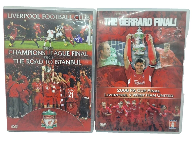LIVERPOOL FOOTBALL CLUB The Road To Istanbul & The Gerrard Final Dvd X ...