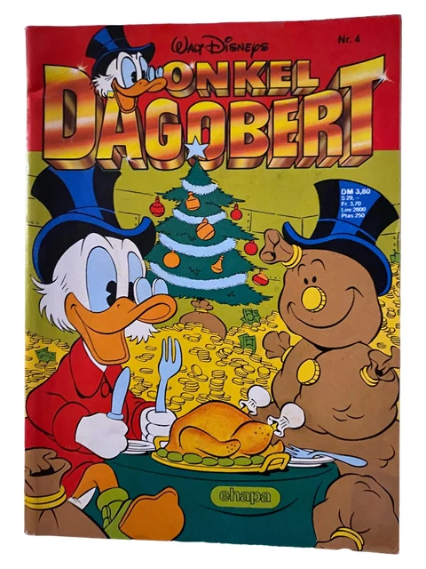 WALT DISNEY ONKEL Dagobert Comic Nr. 4 Ehapa Taschenbuch Deutsch ...