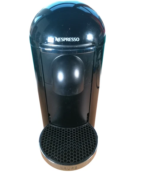 KRUPS XN900 NESPRESSO Vertuo Plus Coffee Machine Black Chrome Espresso ...