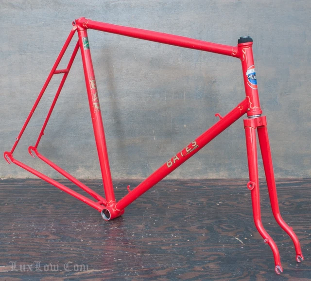 VINTAGE BATES CANTIFLEX RoadBike FRAME & Diadrant FORK 531Reynolds ...