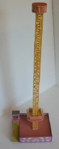FUN FAIR CARD Model 00 Scale Adult Drop Tower Fairground Card Kit Model ...