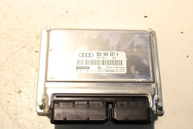 AUDI A4 S4 B6 8E 8H 2004 8E0909557H Engine control unit module ECU ...