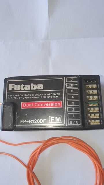 FUTABA RECEIVER 8 channel 35mhz FM FP-R128DF glider RC UK £12.99 ...