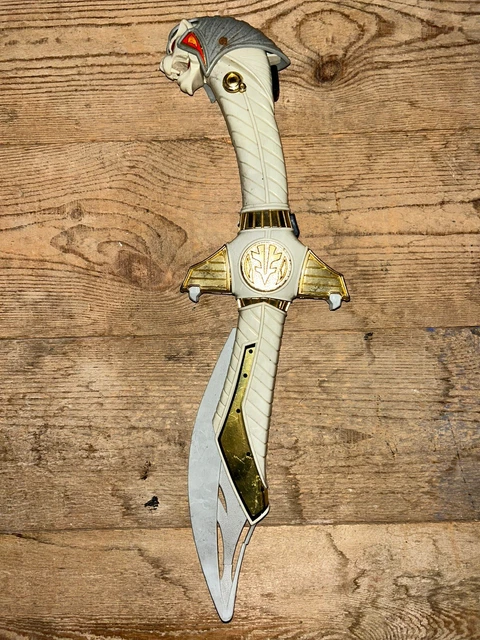 POWER RANGERS MIGHTY Morphin Original Saba Saber White Tigerzord £42.00 ...