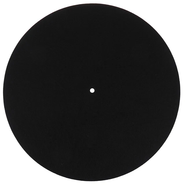 FELT TURNTABLE PLATTER Mat LP Slip Mat Audiophile 3mm Thick For LP ...