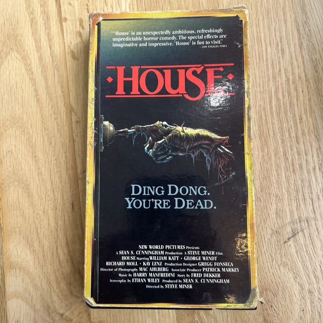 HOUSE VHS TAPE (1991, Horror, Slasher, Thriller) £13.74 - PicClick UK