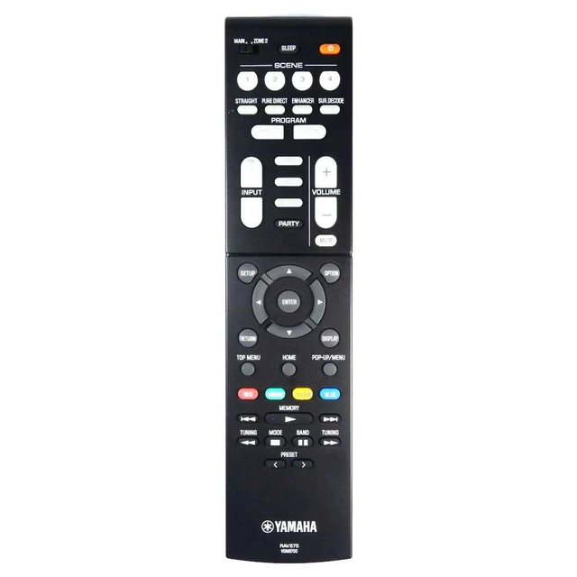 *NEW* GENUINE YAMAHA RX-V6A AV Receiver Remote Control £21.99 - PicClick UK