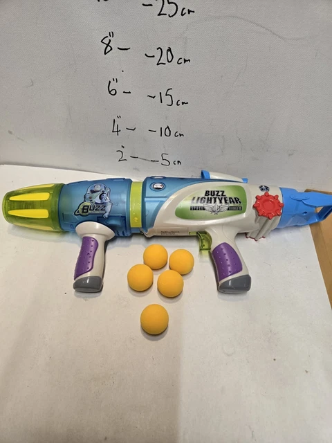 DISNEY STORE TOY Story Buzz Lightyear Space Ranger Gun Buzz Blaster ...