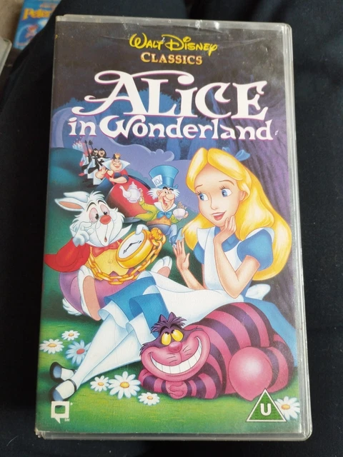 ALICE IN WONDERLAND (1951) - Walt Disney VHS - Animated £5.00 - PicClick UK