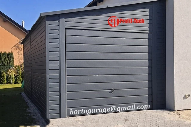 4X5 GERÄTEHAUS GERÄTESCHUPPEN Metall Garage Gartenhaus Blechgarage ...