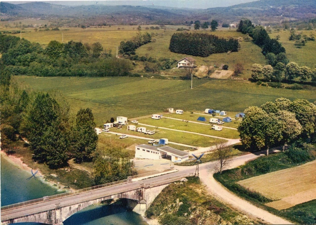 CARTE PONCIN VUE aérienne Le camping EUR 2,50 - PicClick FR