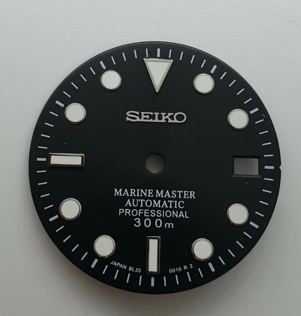 CADRAN SEIKO 29 mm Marine Master Mod Submarine Quadrant NH35 EUR 25,00 ...