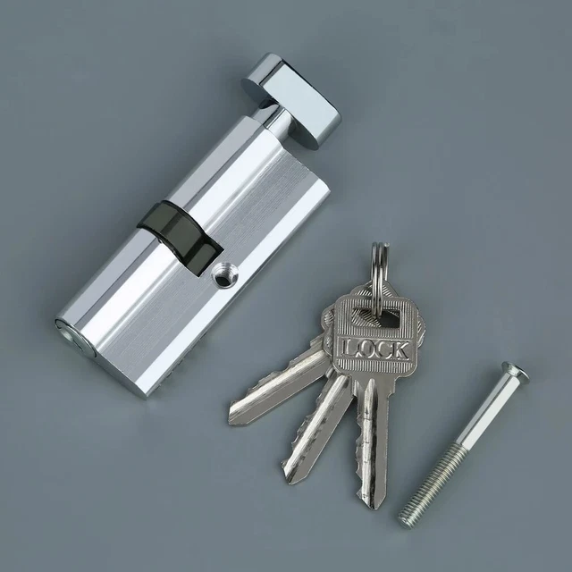 THUMB TURN CYLINDER Euro Barrel Door Lock UPVC Anti Pick Anti Snap ...