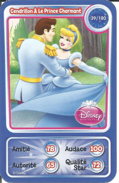 AUCHAN PIXAR DISNEY Princess Ashtrillon And Prince Charming Playing ...