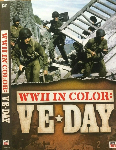 WWII IN COLOR VE Day DVD 1995 Time Life Victory in Europe - R1 US - War ...