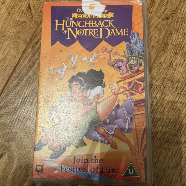 The Hunchback Of Notre Dame Vhs Pal Video 2000 Walt Disney Classics £0 6896