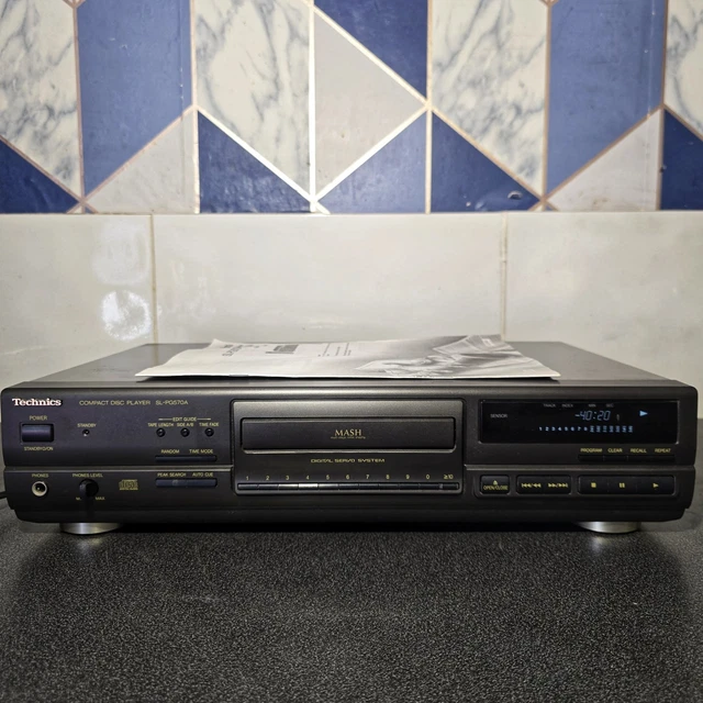 TECHNICS CD PLAYER Separate SL-PG570A in Excellent Working Condition ...