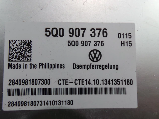 VW GOLF 7 VII Passat B8 Control Unit Adaptive Suspension Damping DCC ...
