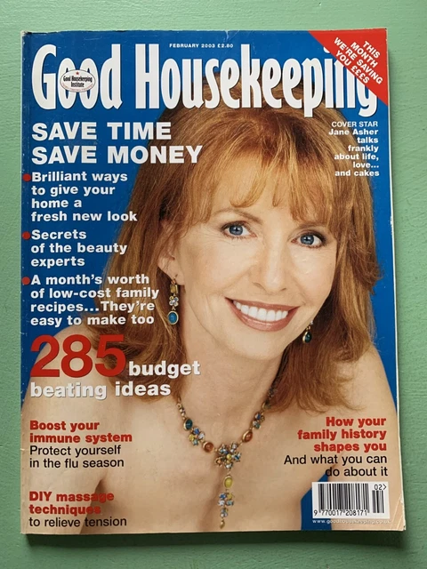 GOOD HOUSEKEEPING MAGAZINE February-2003 JANE ASHER Rory Bremner ...