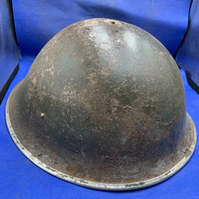 ORIGINAL WW2 BRITISH/CANADIAN Army Mk3 Combat Helmet £35.00 - PicClick UK